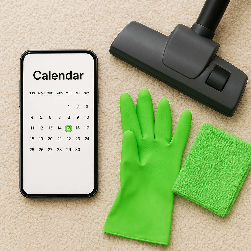 Carpet Cleaning Schedule? We’ve Cracked the Code