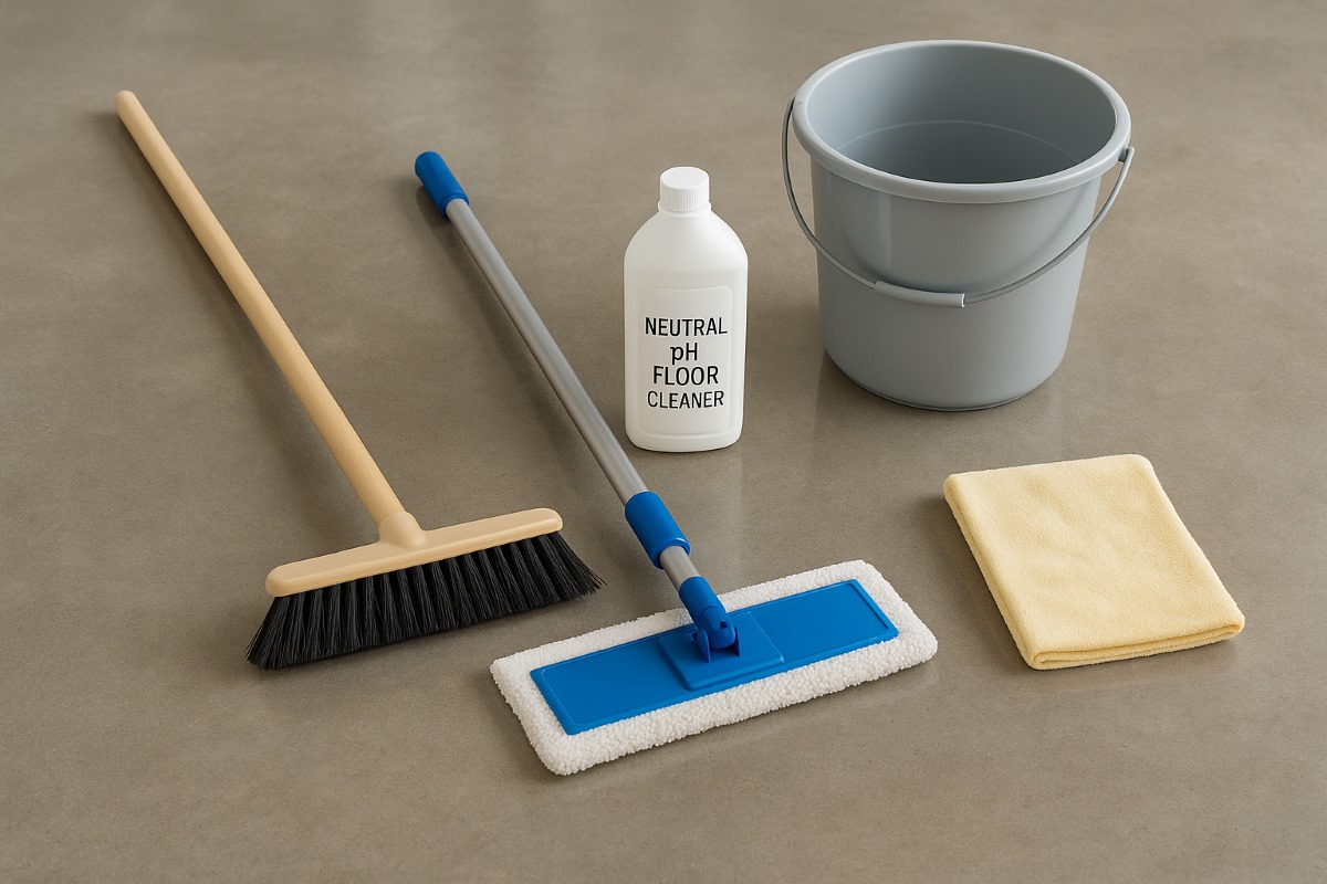 How to Clean Polished Concrete Floors: A Step-by-Step Guide